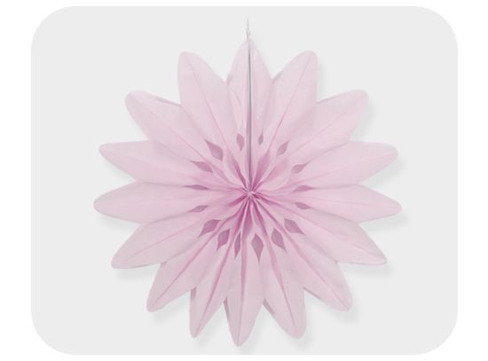 East Tern. 3D Flower shape tissue fans wide version