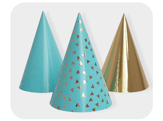 East Tern. Birthday party hats